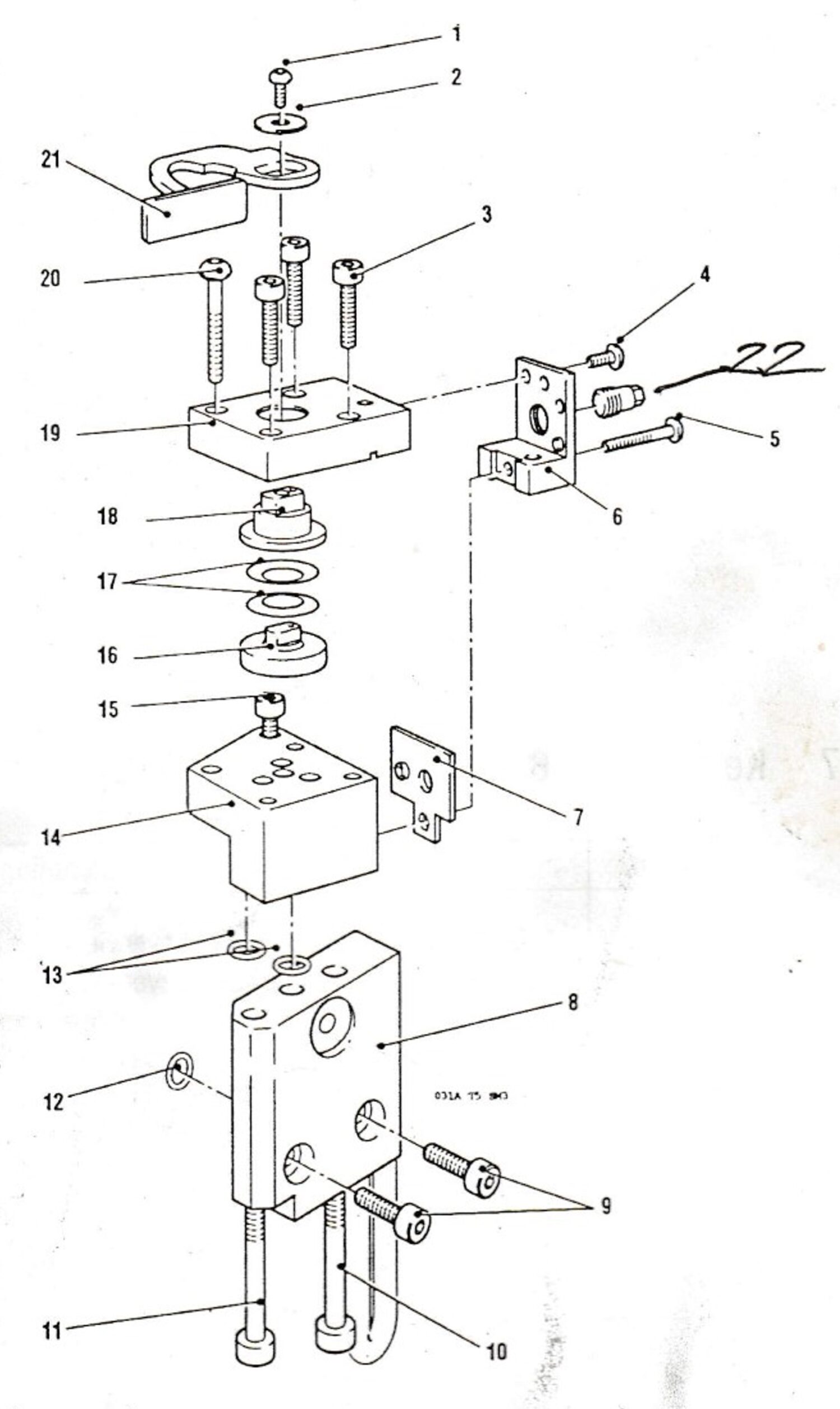 TEC 5 Keyed Filler Body Assembly | MSS International